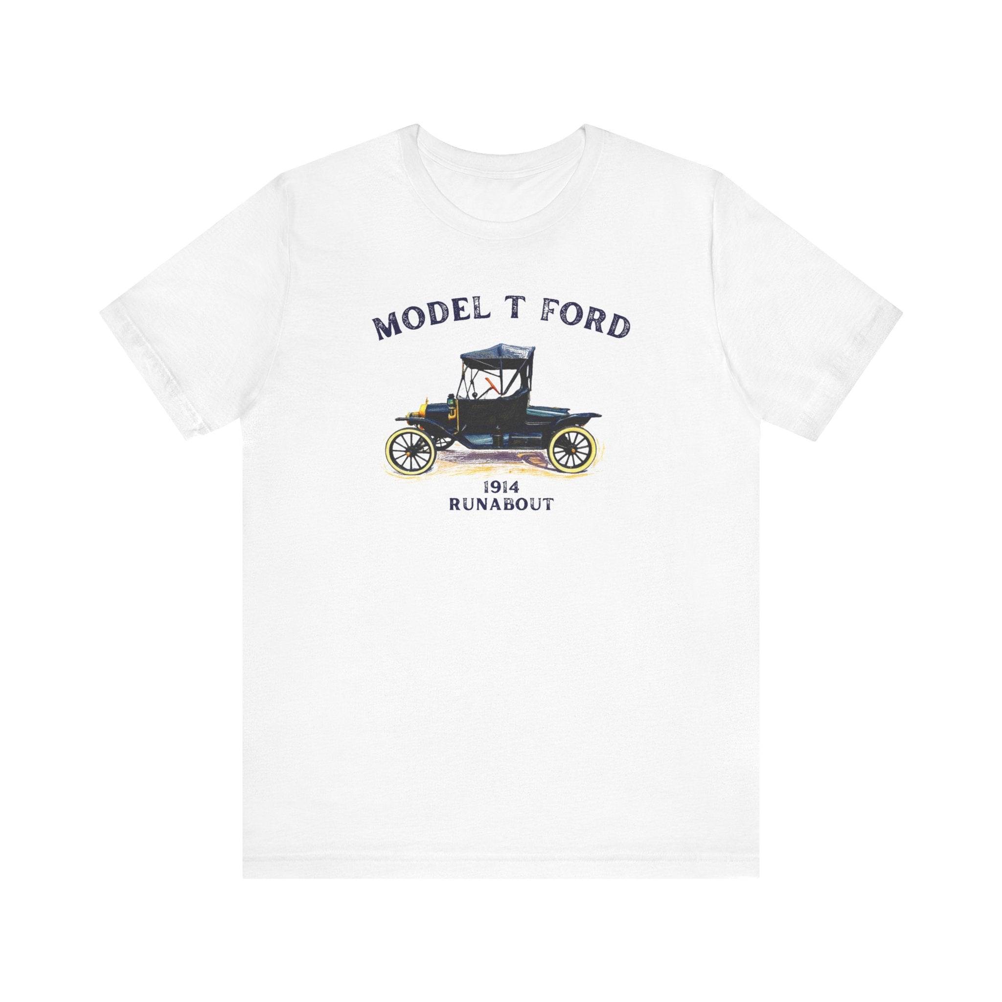 1914 Model T Ford Runabout - Classic Car Enthusiast Unisex T-Shirt ...